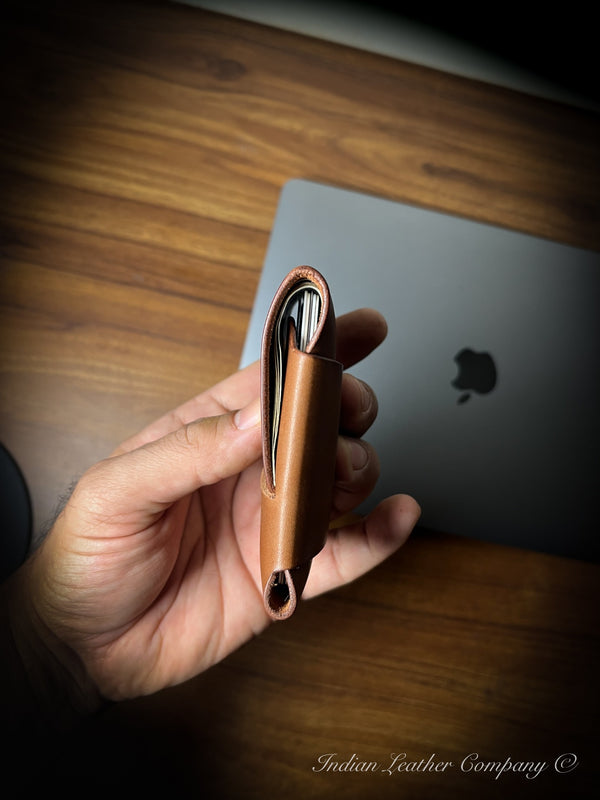 Stitchless Cash Wallet - Hand Crafted In India with Italian Leather ...